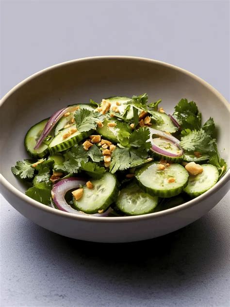 Irresistible Spicy Thai Cucumber Salad That Dances With Flavor
