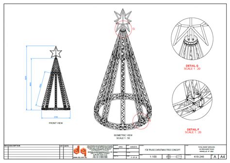 Global Truss Christmas Tree Dq