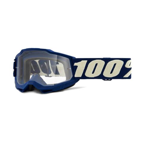 100 Accuri 2 Youth Goggles Deepmarine Clear Lens From Trail To