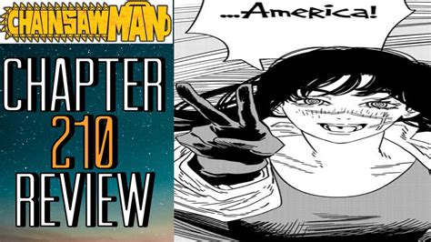 Yoru Loves America Chainsaw Man Chapter 210 Reviewreaction Youtube