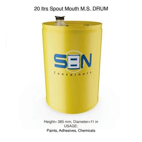 20l 1inch Mouth Gi Drum At Best Price In Pujali By Sbn Containers Private Limited Id