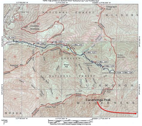 Icehouse Canyon Trail