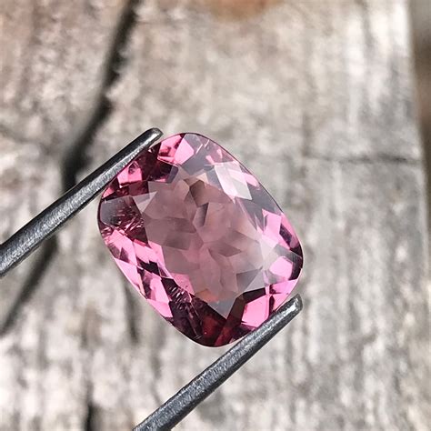 Natural Pink Tourmaline 10 Mm Pink Tourmaline Elongated Etsy