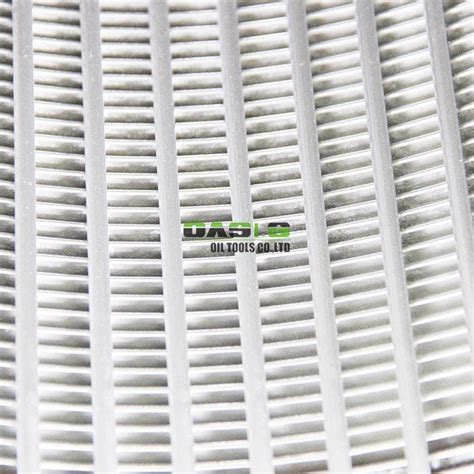 China Oasis Api Pipe Based Well Screen And Water Well Wedge Wire Screen