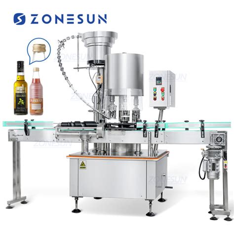 Automatic Ropp Capping Machine With Cap Feeder