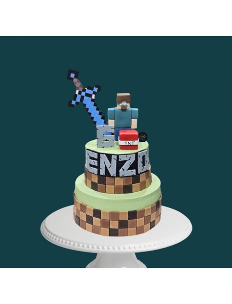 Minecraft Sword Cake In Singapore Epic Cake For Gamers And Birthdays