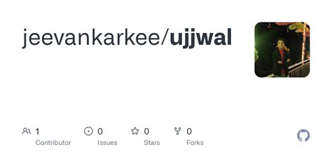 Github Jeevankarkeeujjwal