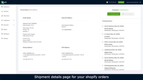 Swift Reliable And Affordable Door To Door Shipping Service For India Shopify App Store
