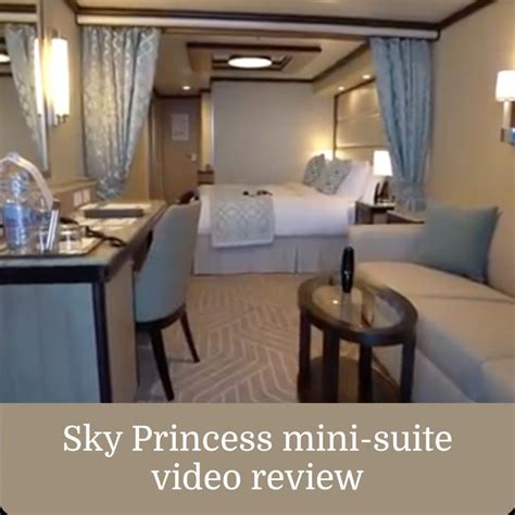 Sky Princess Mini Suite Video Review Princess Cruise Ships Princess