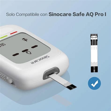 Misuratore Glicemia Glucometro Con 100 Strisce Glicemia E 100 Lancette