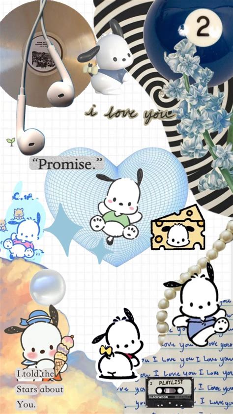 Aesthetic Pochacco Wallpaper Cute And Kawaii Designs