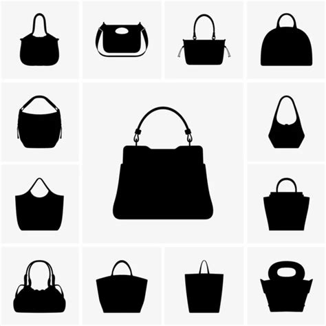 Set Of Different Bags Stock Vector Image By ©denbarbulat 13588210