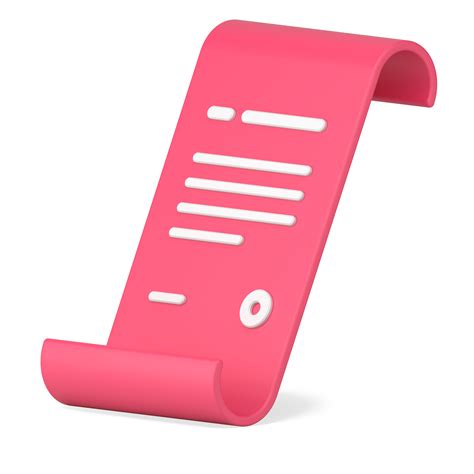 Red Document With Seal 3d Icon Important Historical Information Captured On Paper 48301311 Png