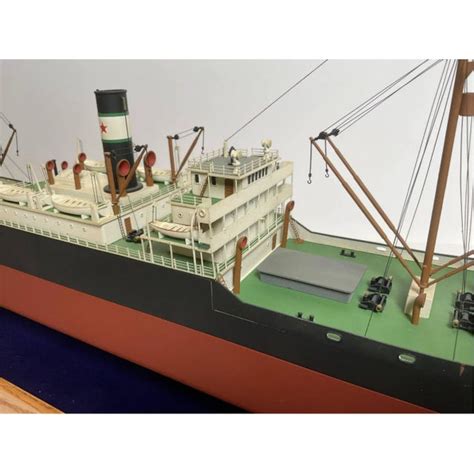 1930s Vintage Large Ship Model Of The C3 Freighter Sea Star Chairish