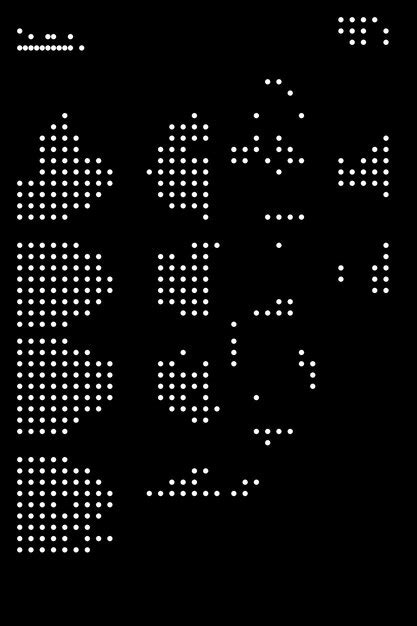 Premium Photo Binary Aesthetics And Captivating Digital Artistry