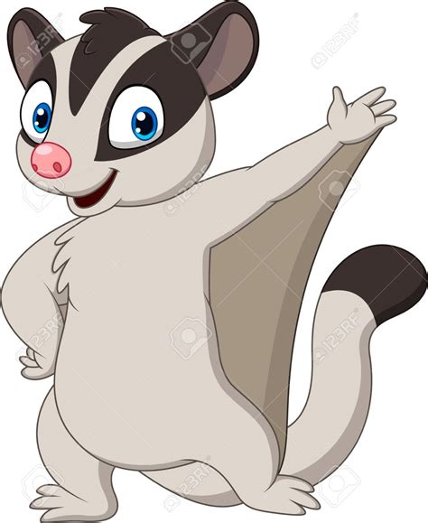 Sugar Glider Clip Art 54 Koleksi Gambar