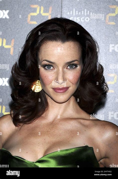 Annie Wersching At The 24 Season 7 Premiere Party Held At Xiv In West
