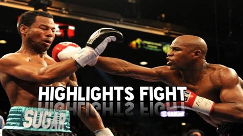 Floyd Mayweather Jr Vs Shane Mosley Best Highlight Fights Youtube