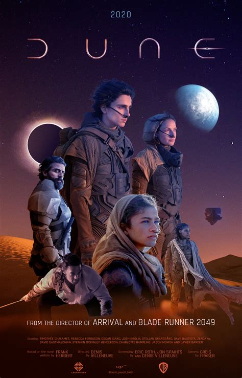 Dune 2020 Movie Poster Version 01 Rdune