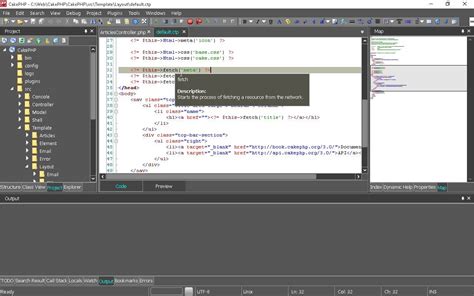 Free Php Html Css And Javascript Editor Codelobster Ide