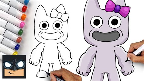 How To Draw Banbaleena Garten Of Ban Ban Youtube