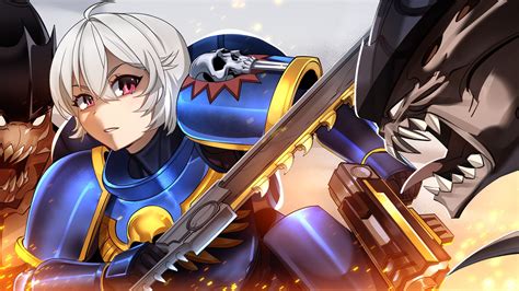 Adeptus Astartes Saruei And Tyranid Indie Virtual Youtuber And 2