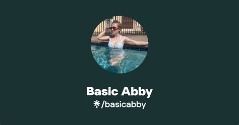 Basic Abby Instagram Tiktok Linktree