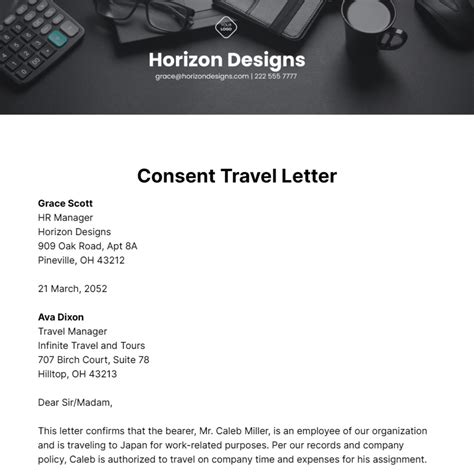 Free Authorization Letter Template To Edit Online