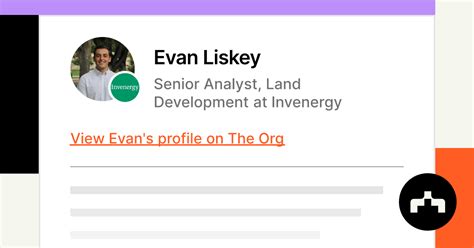 Evan Liskey Senior Analyst Land Development At Invenergy The Org