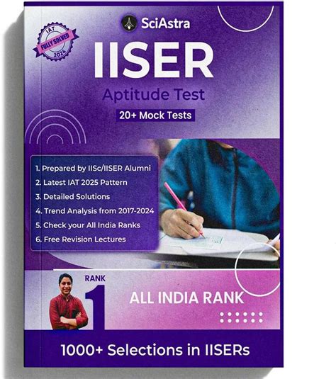 Iiser Aptitude Test Iat Mock Book Buy Iiser Aptitude Test Iat Mock Book By Sciastra At Low
