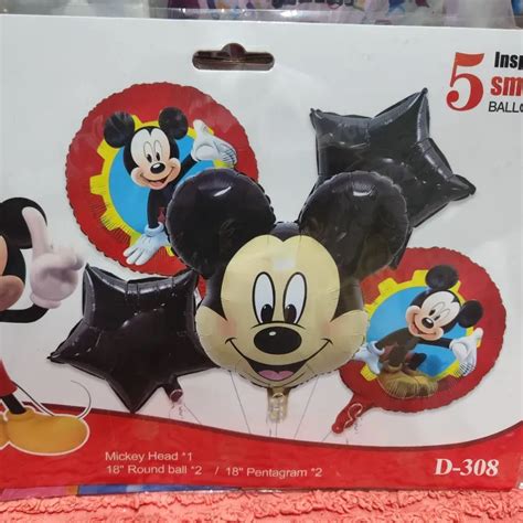 Set De 5 Globos Inflables Mickey Mouse Set De 5 Globos Inflables Arteskake Am Hershey El