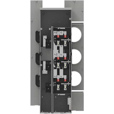 Siemens Outdoor 125 Amp 4 Jaw 3 Position Ring Type Residential Meter