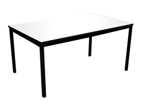 Mesa Rectangular Cubierta De Mdflaminado Plástico Argos Industrial