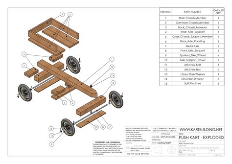 Go Kart Frame Blueprints