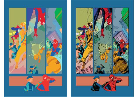 Spider Man Flat Colors 02 By Renatospacheco On Deviantart