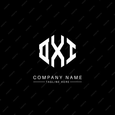 Premium Vector Dxi Letter Logo Design With Polygon Shape Dxi Polygon