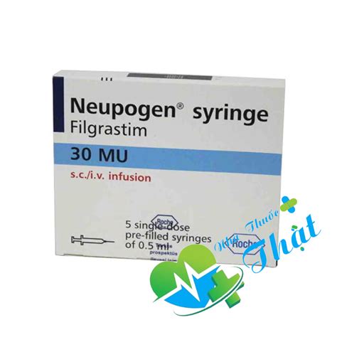 Neupogen Syringe Hộp 1 Ống Tiêm Điều Trị Ức Chế Tủy
