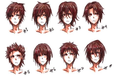 Anime Hair Style Ii By Nyuhatter On Deviantart