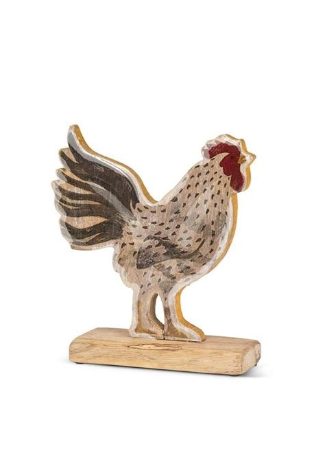 Small Glossy Rooster Nostalgia