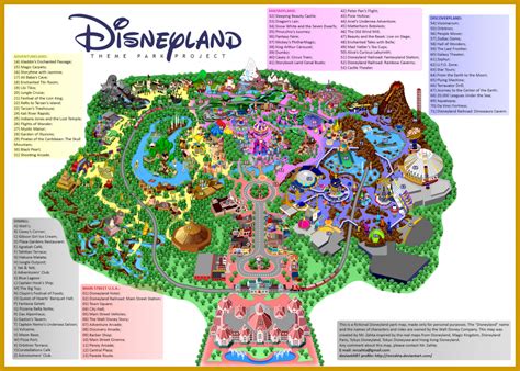 Printable Disneyland Map 2025 Download Free Printable Templates