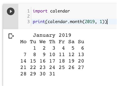 pythonでプログラミング カレンダー作ろ donguri