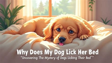 Why Does My Dog Lick Her Bed The Surprising Truth Revealed