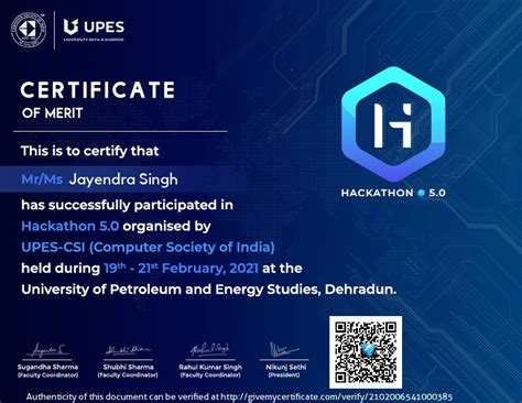 Jayendra Vardhan Singh On Linkedin Hackathon2021 Hackathon Csi Team