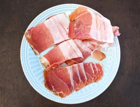 Speck Margherita Pizza Satisfying Slice
