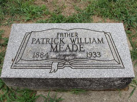 Patrick William Meade 1884 1933 Find A Grave Memorial