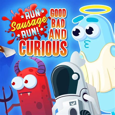 Run Sausage Run Good Bad And Curious [ps4] Game Propaganda