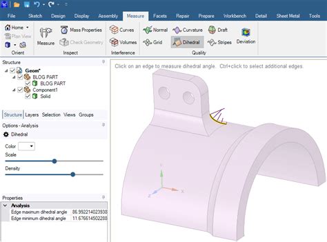 Checking The Tangency Of All Surfaces In Ansys Spaceclaim Padt