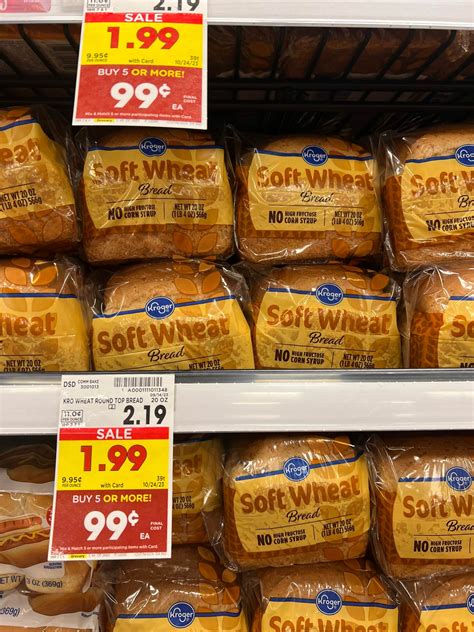 Kroger Bread As Low As 99¢ Kroger Krazy
