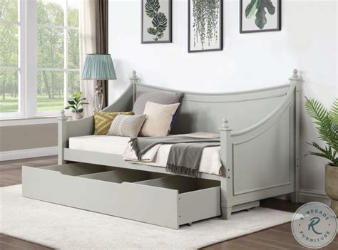 Lycoris Light Gray Twin Daybed From Furniture Of America Coleman