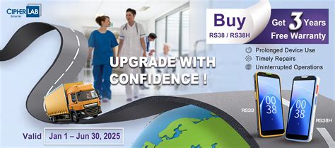 Cipherlab 🚀more Power More Protection Now For 3 Years 🚀 Get The